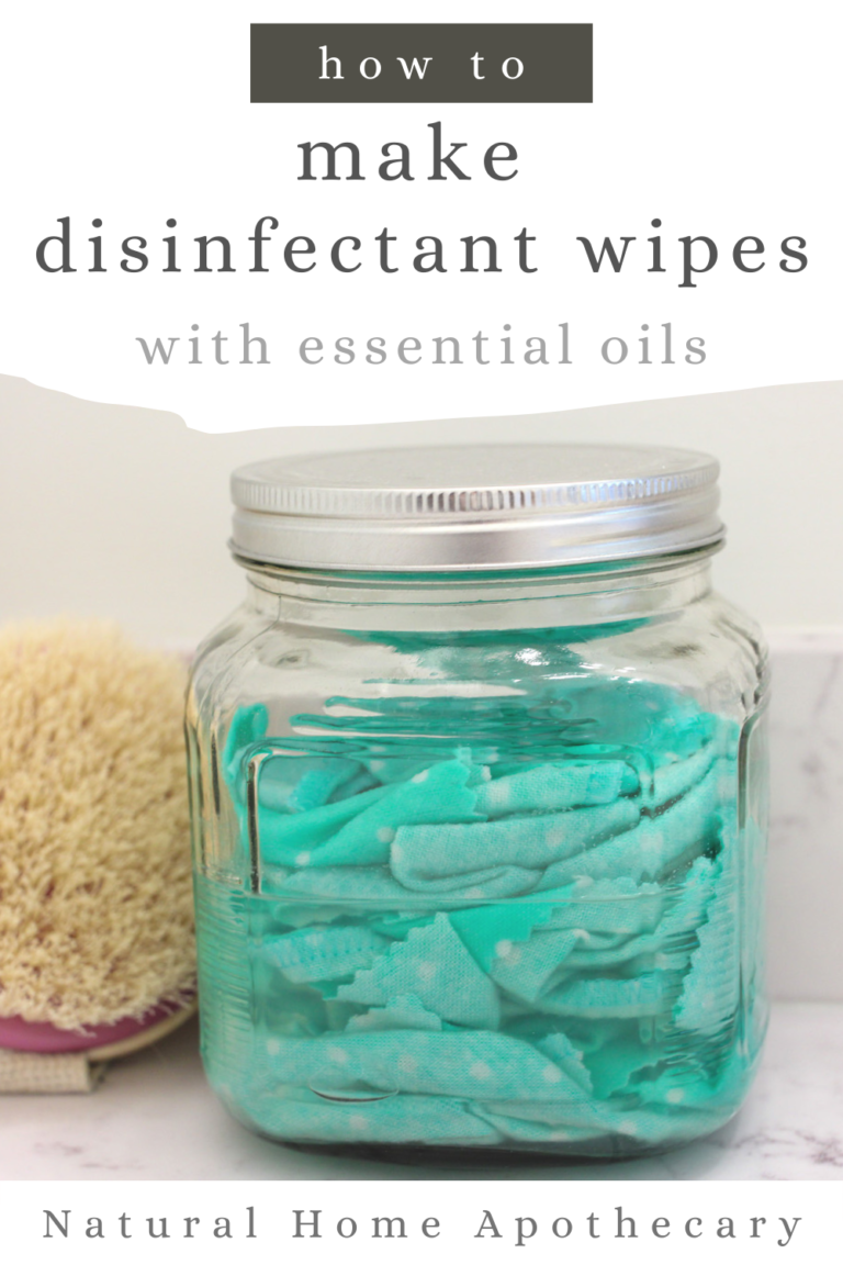 DIY Non-Toxic and Reusable Natural Disinfectant Wipes