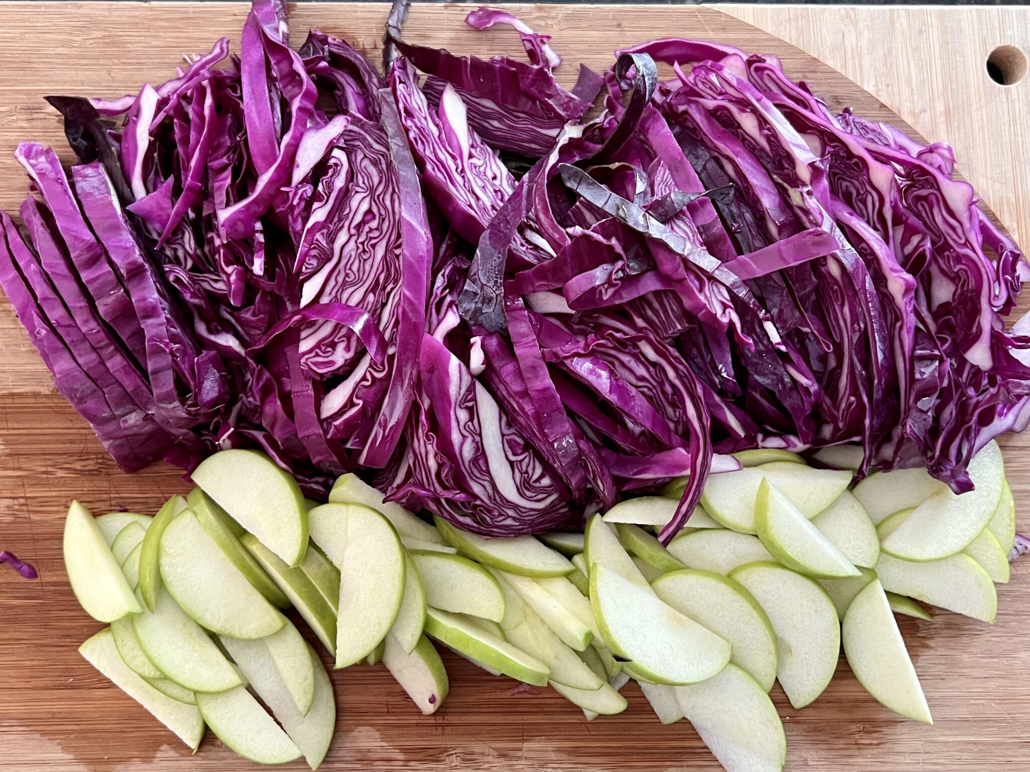 German Red Cabbage with Apples (Blaukraut) - Side Dishes