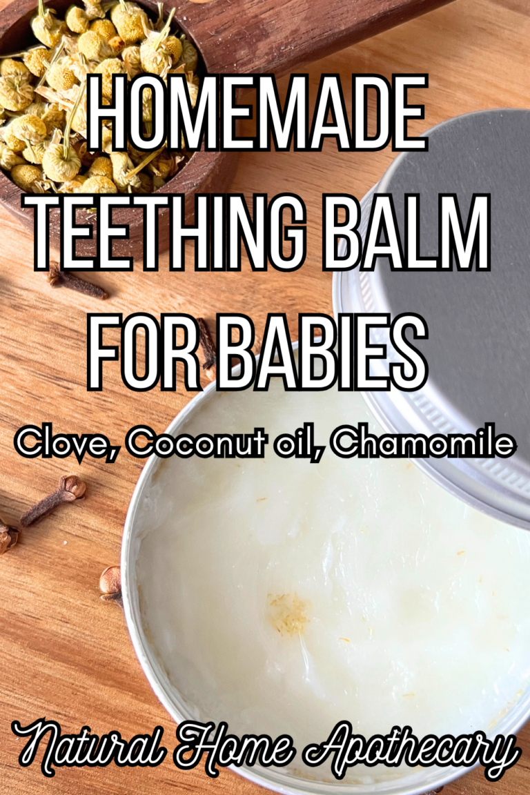 Homemade Teething Balm for Babies - Kids